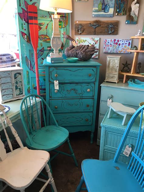 Turquoise Dresser