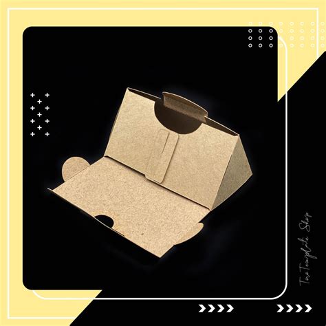 Triangle Box Template T Box Template Cookies Box Template Candy Box Template Resizeable