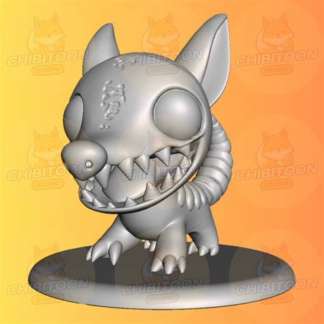 3d Printable 🦇 Chupito The Tiny Chupacabra With A Big Bite 🩸🦴