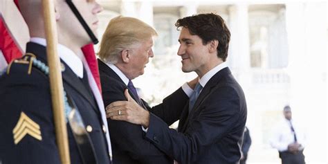 Justin Trudeaus Shade Of Donald Trumps Handshake Is Already Legendary