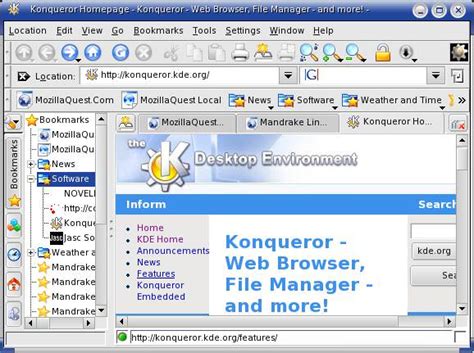Konqueror File Extensions