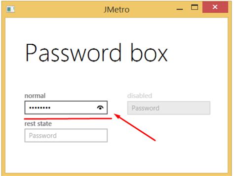 Exibir E Ocultar Senha De Passwordfield Em Javafx Java Guj