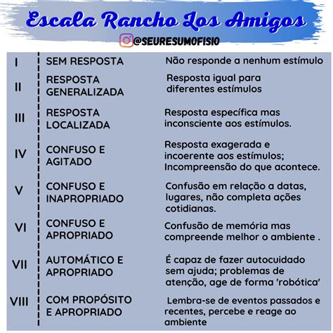 Rancho Los Amigos Escala Cognitive Functioning Levels Guide Nqflwv