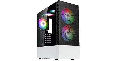 Kolink Observatory Mx Mesh Argb Tempered Glass Black White Observatory Mx Mbw