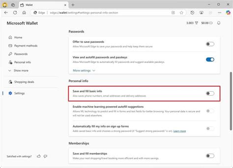 How To Configure Personal Info Saved On Microsoft Edge Windows Central