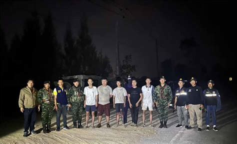 မြဝတီမှ ထွက်ပြေးလာသည့် တရုတ် ၅ ဦးကို ထိုင်းစစ်တပ် ဖမ်းမိ