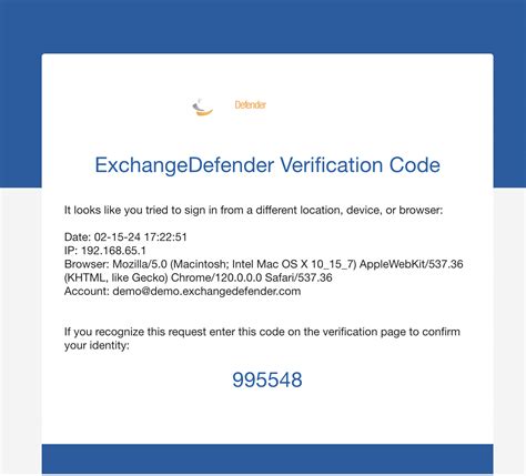 Enhanced MFA Enforcement Policy Strengthening ExchangeDefender Security Measures