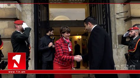 Ալեն Սիմոնյանը հանդիպել է Բելգիայի Սենատի նախագահի հետ Youtube