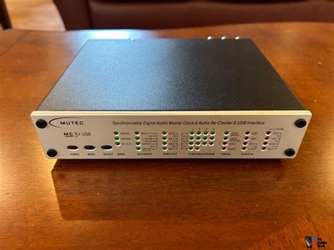 Mutec Mc 3 Usb Master Clock Silver For Sale Canuck Audio Mart