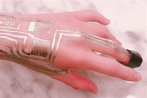 Wearable Sensors Can Be Printed Directly Onto Skin At Room Temperature