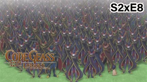 Code Geass Season 2 Episode 8 Reaction Youtube