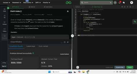 160daysofcode Gfg160 Geekstreak2025 Dsa Python Problemsolving
