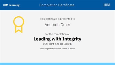 Anurodh Omer On Linkedin Ibm Continuouslearning Leadershipdevelopment Ethicalleadership…