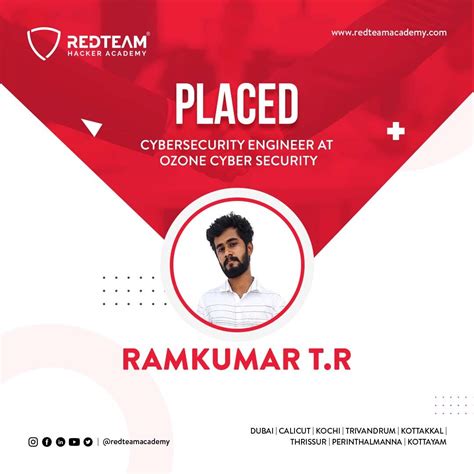 Redteam Hacker Academy On Linkedin Redteamhackeracademy Cybersecurity Redteamplacement
