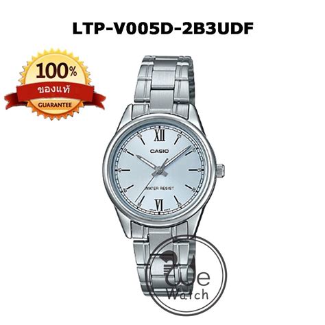 Casio ของแท้ Ltp V005d Ltp V005sg Ltp V005g Ltp V005l Ltp V005gl นาฬิกาผู้หญิง กล่องและประกัน 1