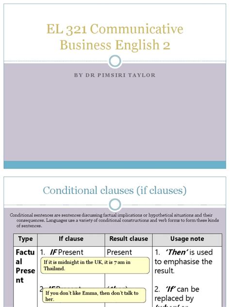 Chapter 5 Conditional Clauses Exercise Pdf Syntax Linguistics