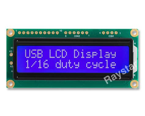 Usb Lcd Display Usb Lcd Screen Lcd Display Usb Interface Raystar