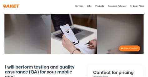 i will perform testing and quality assurance qa for your mobile app