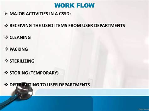 Central Sterile Supply Department Cssd Pptx