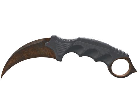 Stattrak™ Karambit Rust Coat Battle Scarred — Byt Cs Go Cs2 Skins På Cs Money