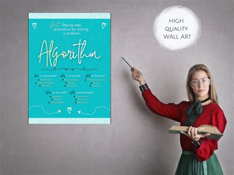 A Level Cheat Sheet Poster Download What Is An Algorithm Classroom Gcse Revision Computer