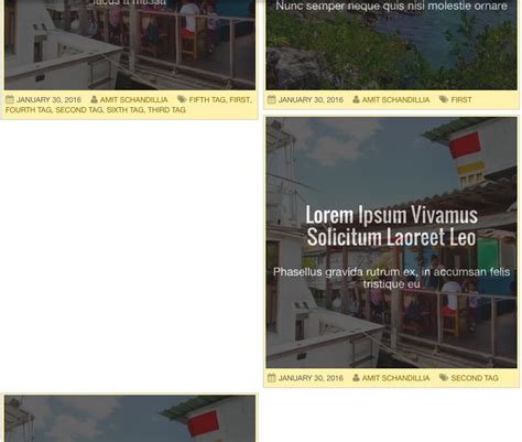 Html How To Avoid Gaps When A Responsive Grid Shrinks Stack Overflow