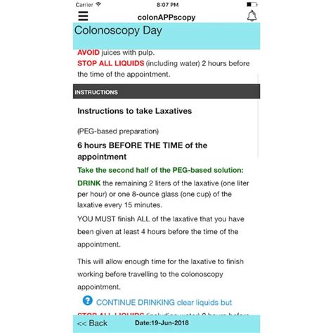 Screenshot Of The Colonoscopy Day In Colonappscopy Download