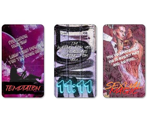 Sexy Graffiti Tarot Oracle Cards Sexual Magic Love Oracle Cards Erotic Tarot Sexual Ecstasy