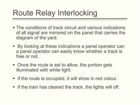 Railwaysignalling And Interlockingpptx