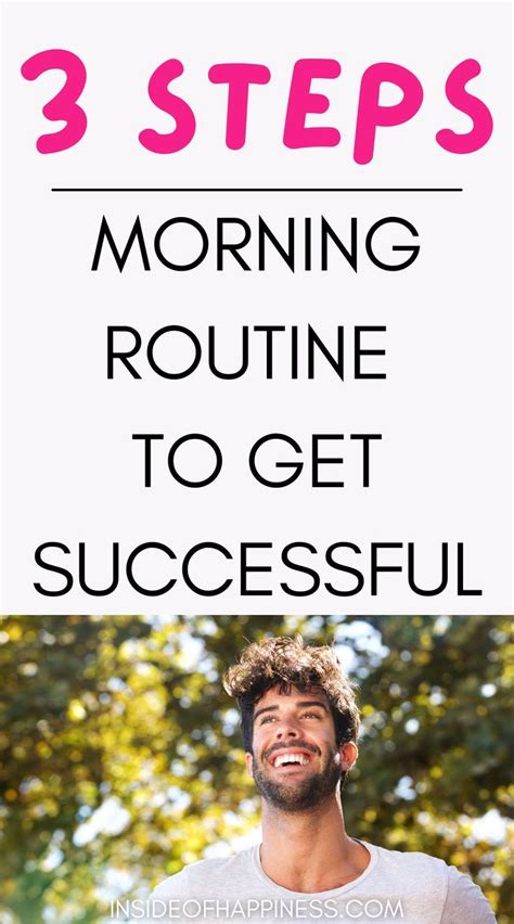 3 Step Morning Routine To Wake Up For Success Artofit