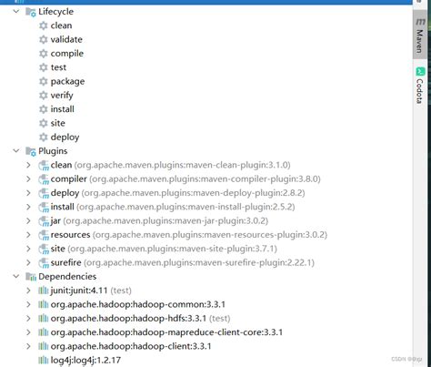 如何利用idea通过创建maven项目来实现hadoop相关项目在pomxml中添加hadoop依赖 Csdn博客