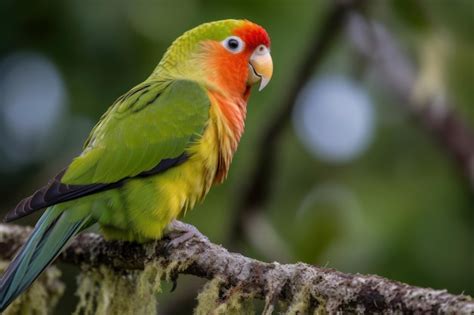 El Perico Roseringed Psittacula Krameri También Conocido Como El Perico