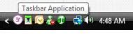 Notifying Users In Taskbar Application