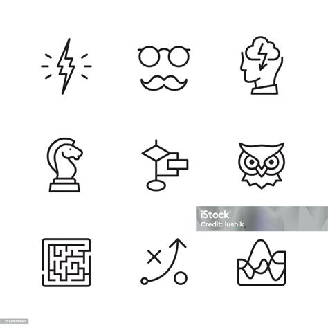 Vetores De Algoritmos Ícones De Contorno Perfeito De Pixel E Mais Imagens De Coruja Ave De