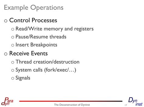 Ppt The Deconstruction Of Dyninst Powerpoint Presentation Free