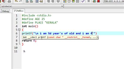 C Programming 37 Macro Expansion Youtube