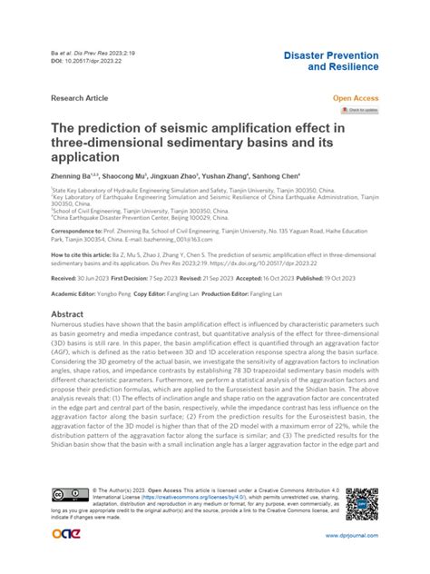 The Prediction Of Seismic Amplification Effect In Three Dimensional Sedimentary Basins And Its