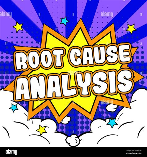 Sign Displaying Root Cause Analysis Internet Concept Method Of Problem Solving Identify Fault