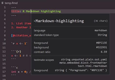 Wrong Comment Type In Rmarkdown Yaml Frontmatter · Issue 249 · Reditorsupportvscode R · Github