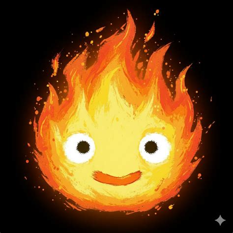 Calcifer 🔥 Howls Moving Castle Aesthetic Howl And Sophie Pfp Howls