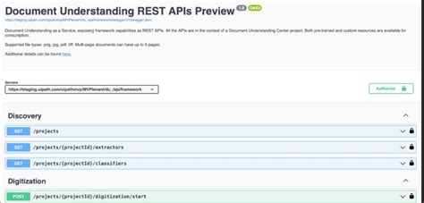 Balaji Venugopal On Linkedin Restapis Uipath Idp Swagger
