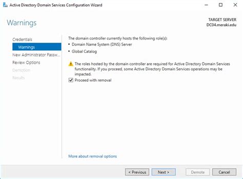 Demote A Windows Server 2016 Domain Controller Dimitris Tonias