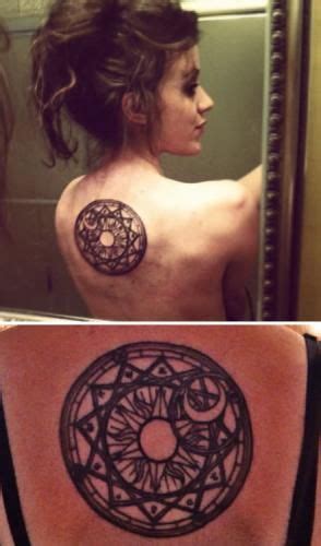 Magic Circle Tattoo Crest Of Light Tattoo Cardcaptor Sakura Tattoo