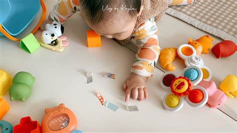 육아 Vlog L 7개월 아기랑 뭐하고 놀아줄까 7개월 아기와 엄마의 일주일 일상 브이로그 Youtube