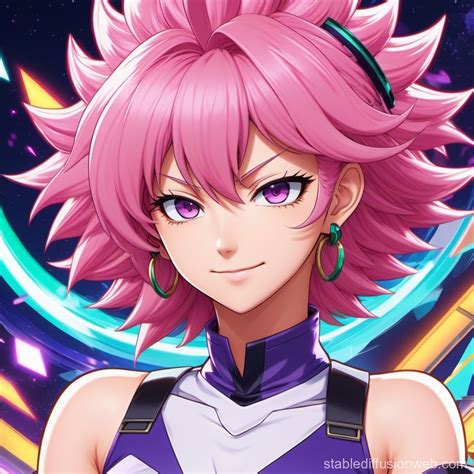 Mina Ashido From My Hero Academia Prompts Stable Diffusion Online