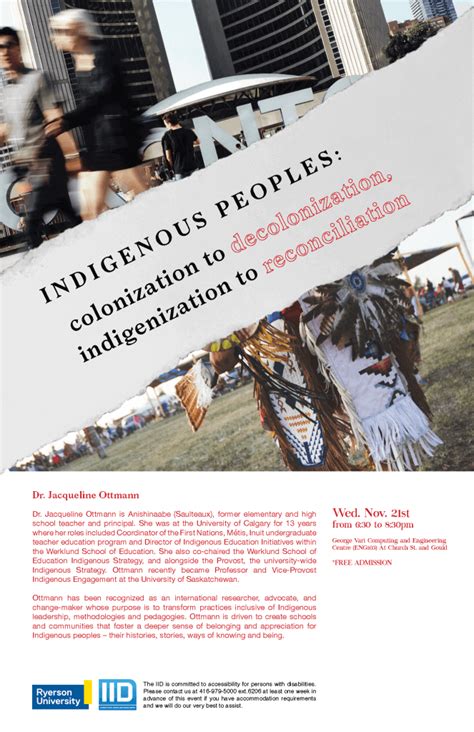 Indigenous Peoples Colonization To Decolonization Indigenization To Reconciliation Wednesday Indigenous Peoples Colonization To Decolonization Indigenization To Reconciliation Wednesday