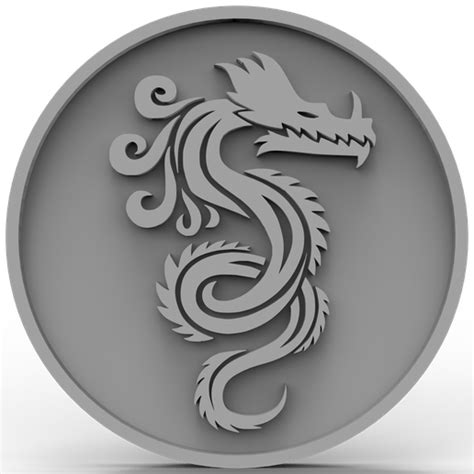 📁 3d Model Stl File For Cnc Router Laser And 3d Printer Dragon 1・free 3d