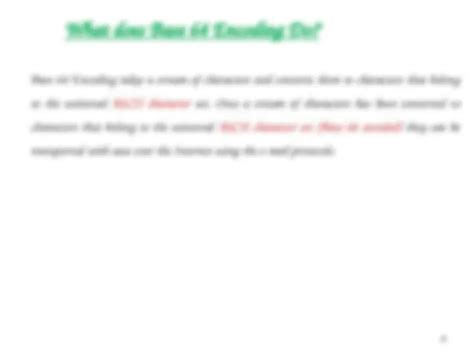 Understanding Base 64 Encoding Converting Binary Data To Ascii