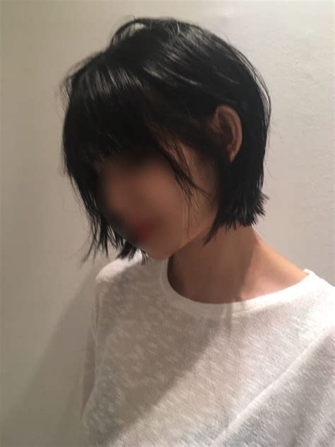 봄여름 트렌드 앞머리 레이어드 컷 헤어스타일 단발 And 중단발 허쉬컷 Asian Short Hair Kpop Short
