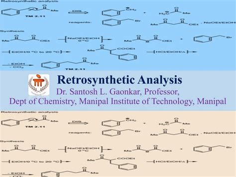 Retrosynthetic Analysis Pdf Chemistry Science